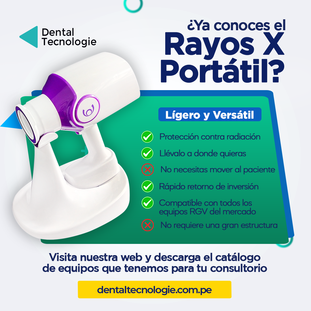 Sensor dental intraoral RVG Xpect Vision para radiografía digital